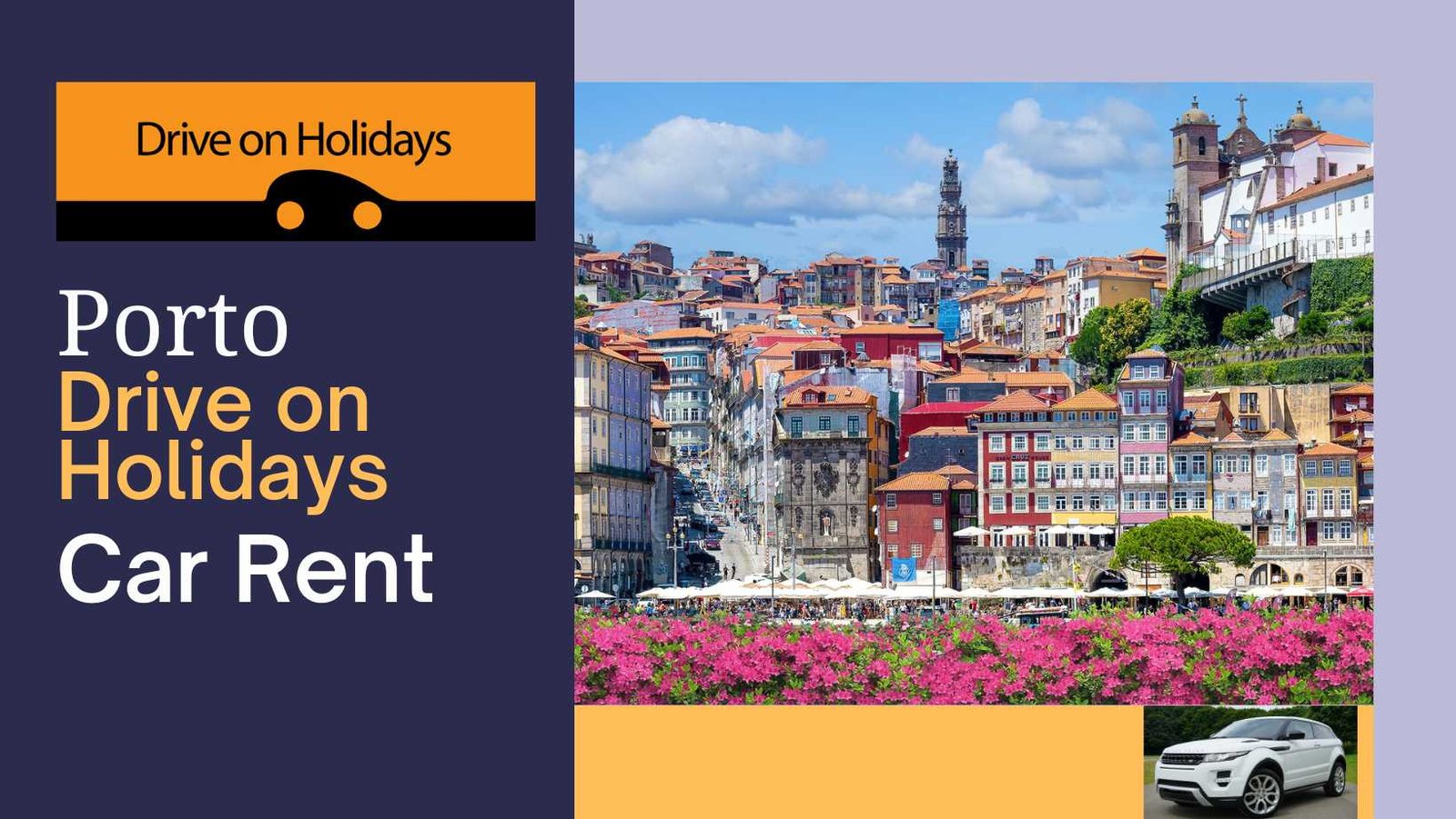 Car Hire Porto from 5$/day - Cheap Auto Jardim Porto