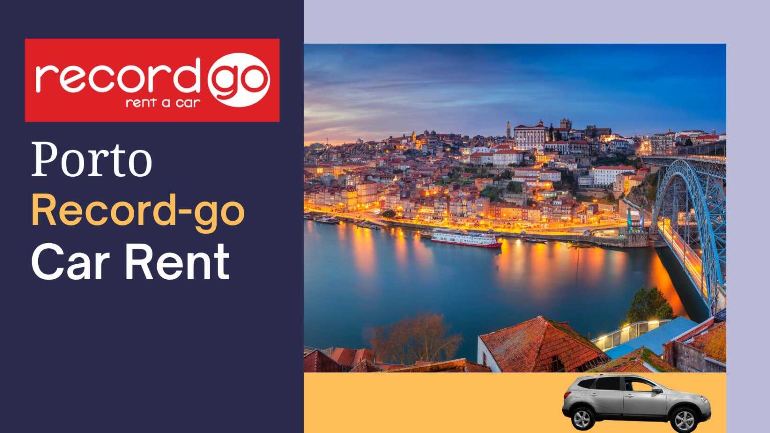 Record-go Car Hire in Porto – Location, Price And Vehicles