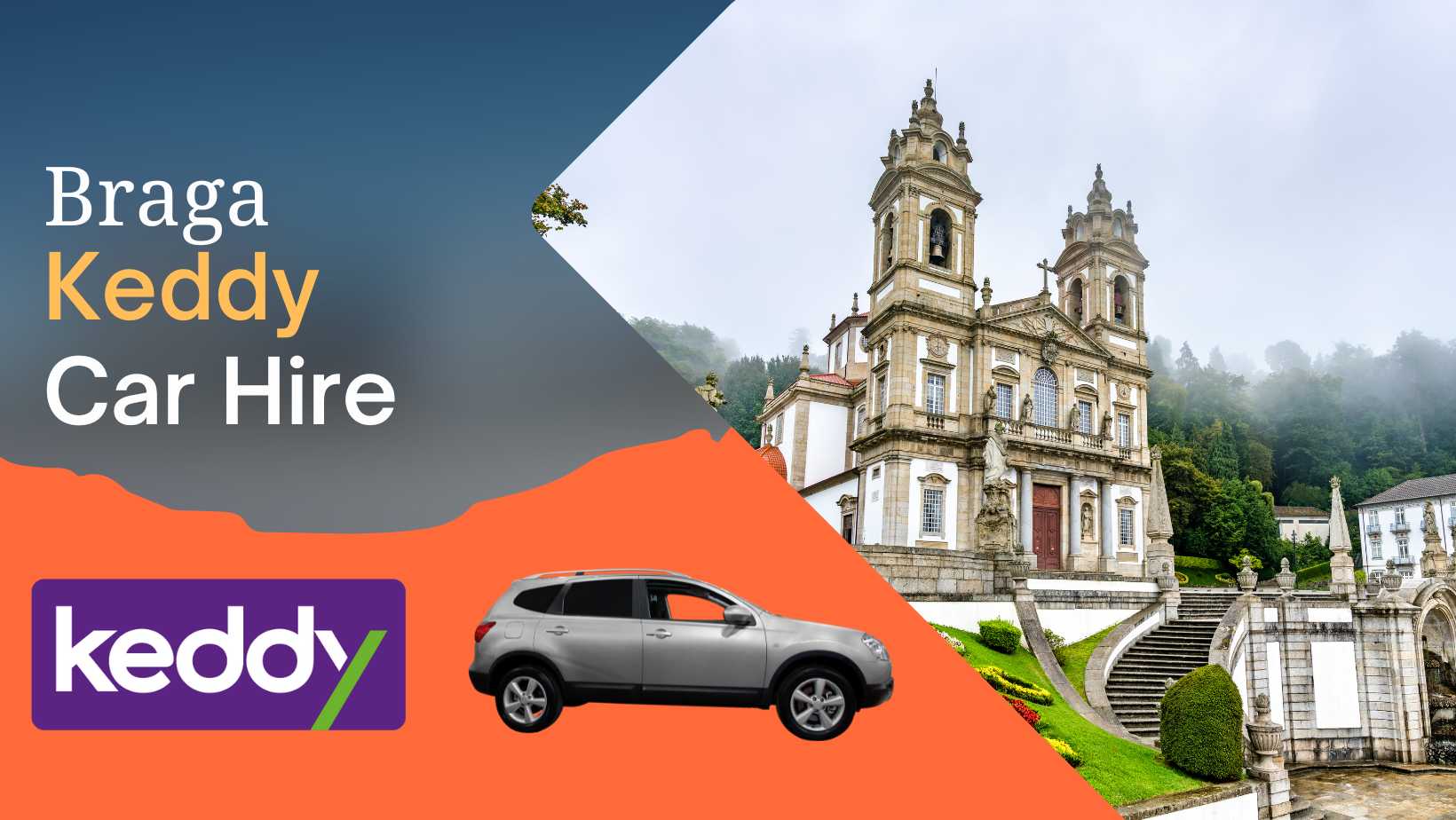 Keddy Autovermietung in Braga – Standort, Preis und Fahrzeuge