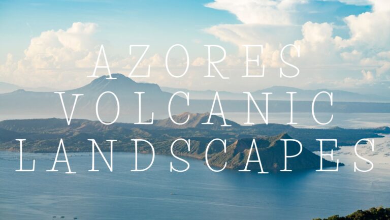 Nature's Majesty: Volcanic Marvels of the Azores