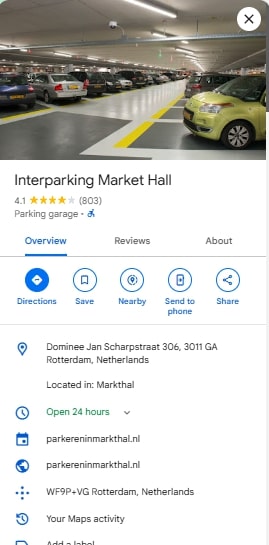 Parken in Rotterdam – Vergleichen Sie kostenlose und kostenpflichtige Parkplätze