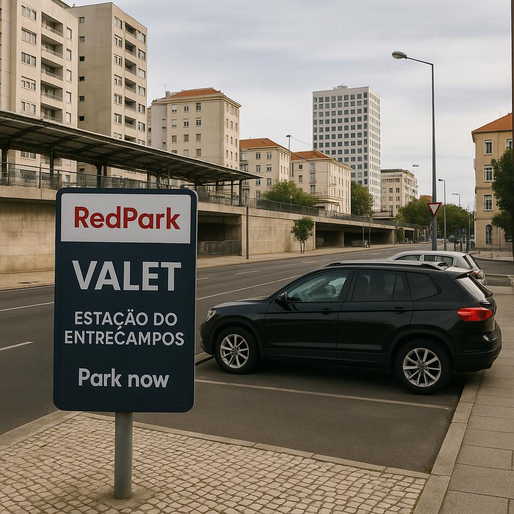 RedPark - Valet - Estação Do Entrecampos, Lisboa - Estacione agora